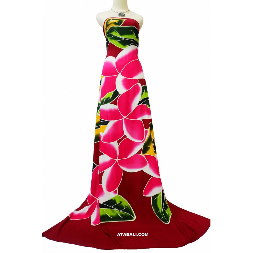 Beachwear Rayon Sarong Pareo Handpainting Made in Bali