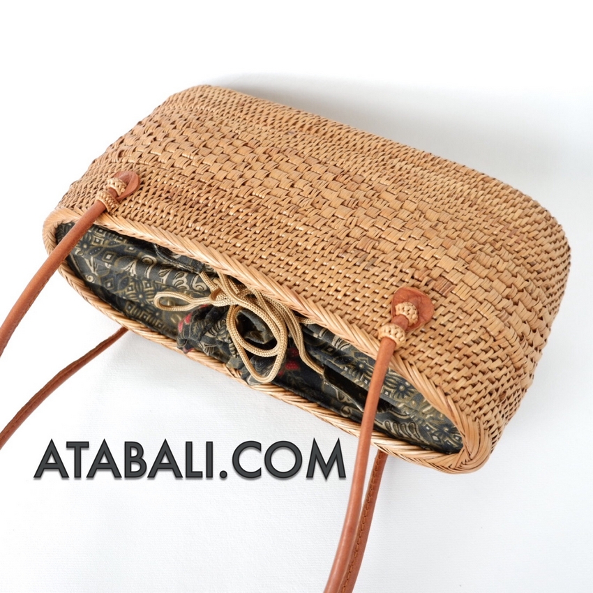 ata rattan handwoven mini bag