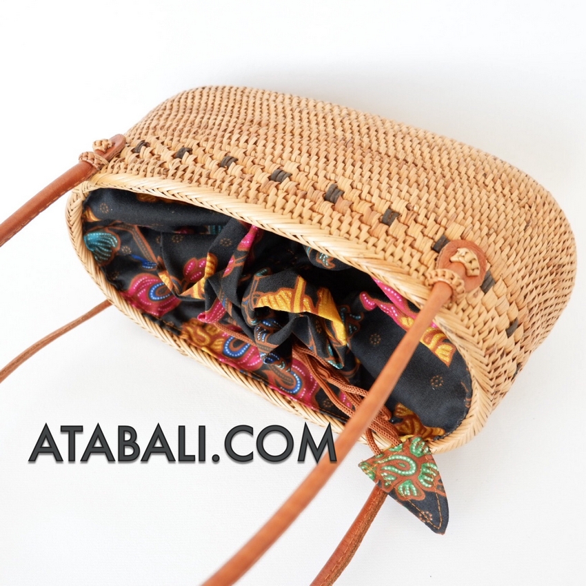 shopping bags casual rattan full handmade bali design